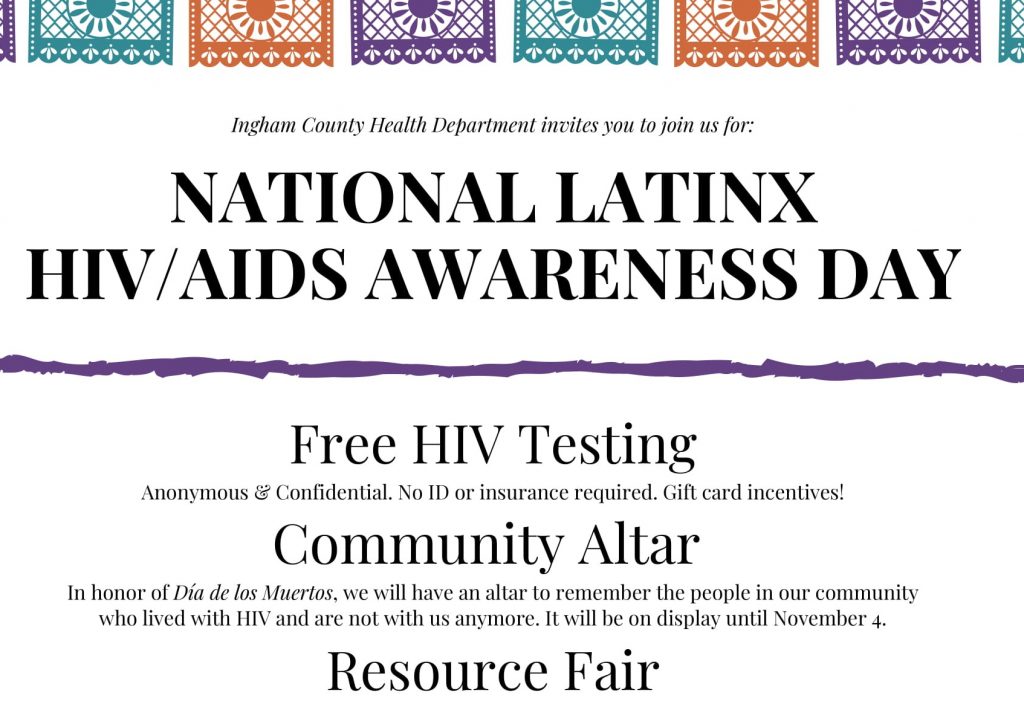 National Latinx HIV/AIDS Awareness Day: Testing, Resource Fair, and ...